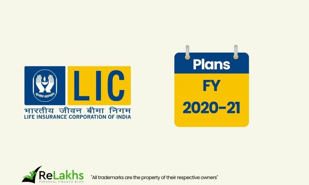 LIC New Plans 2020 - 2021 List | Snapshot & Review of all Plans